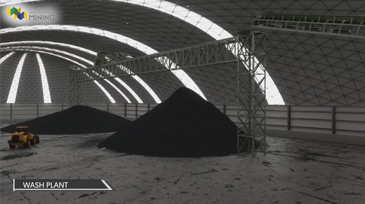 3D Coal Mine animation and planning vantage points